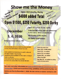 Show me the Money Flyer and Entry Forms - Rocky Top Arena
